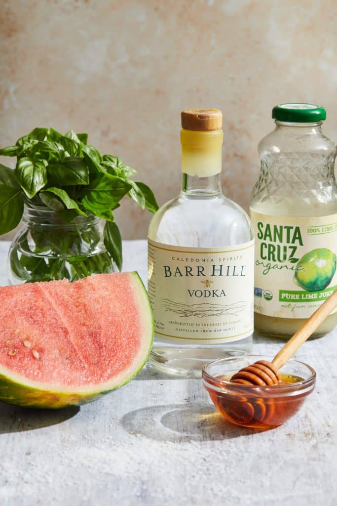 Watermelon Basil Cocktail | What Steve Eats