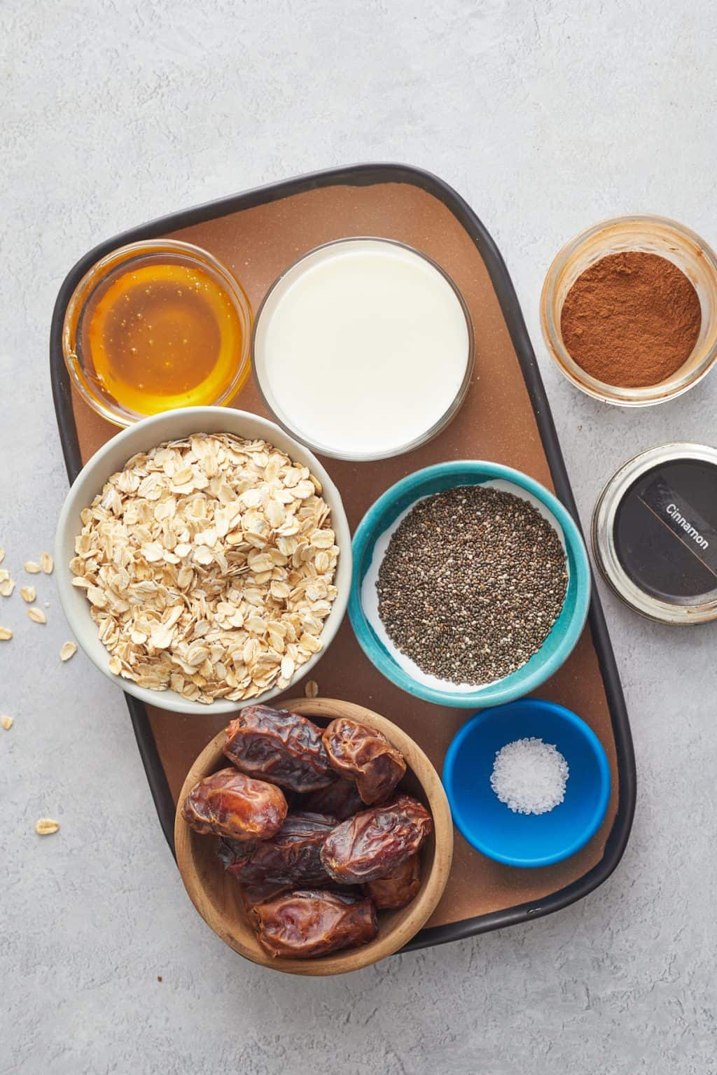 Cinnamon Overnight Oats with Dates | What Steve Eats