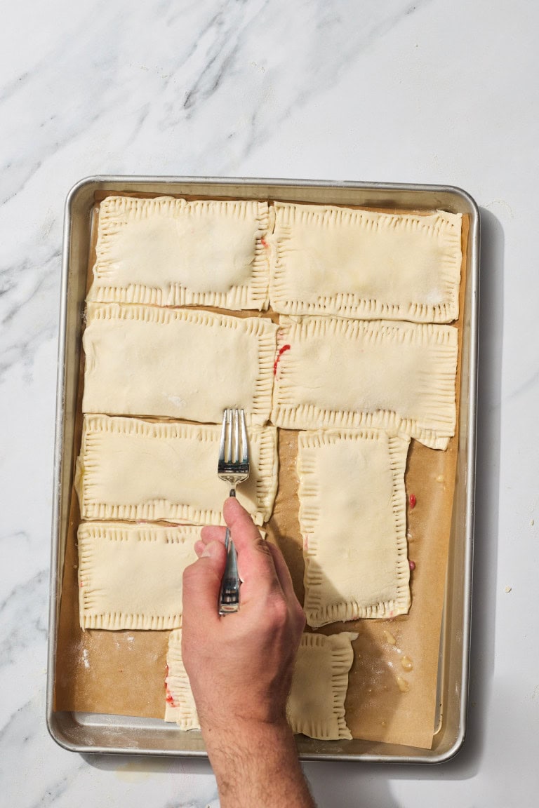 Puff Pastry Pop Tarts with Fresh Strawberries | What Steve Eats